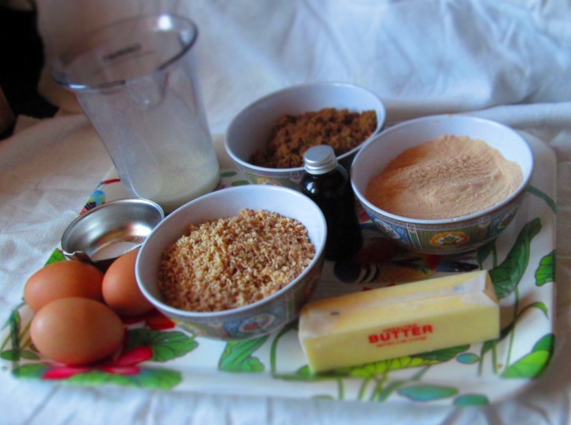 Almond-Lucuma Cake | Miz Chef