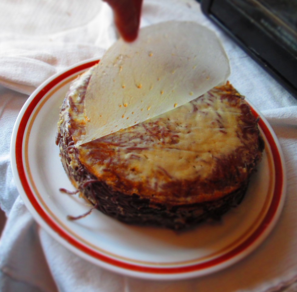 Black Rice Noodle Pie | Miz Chef