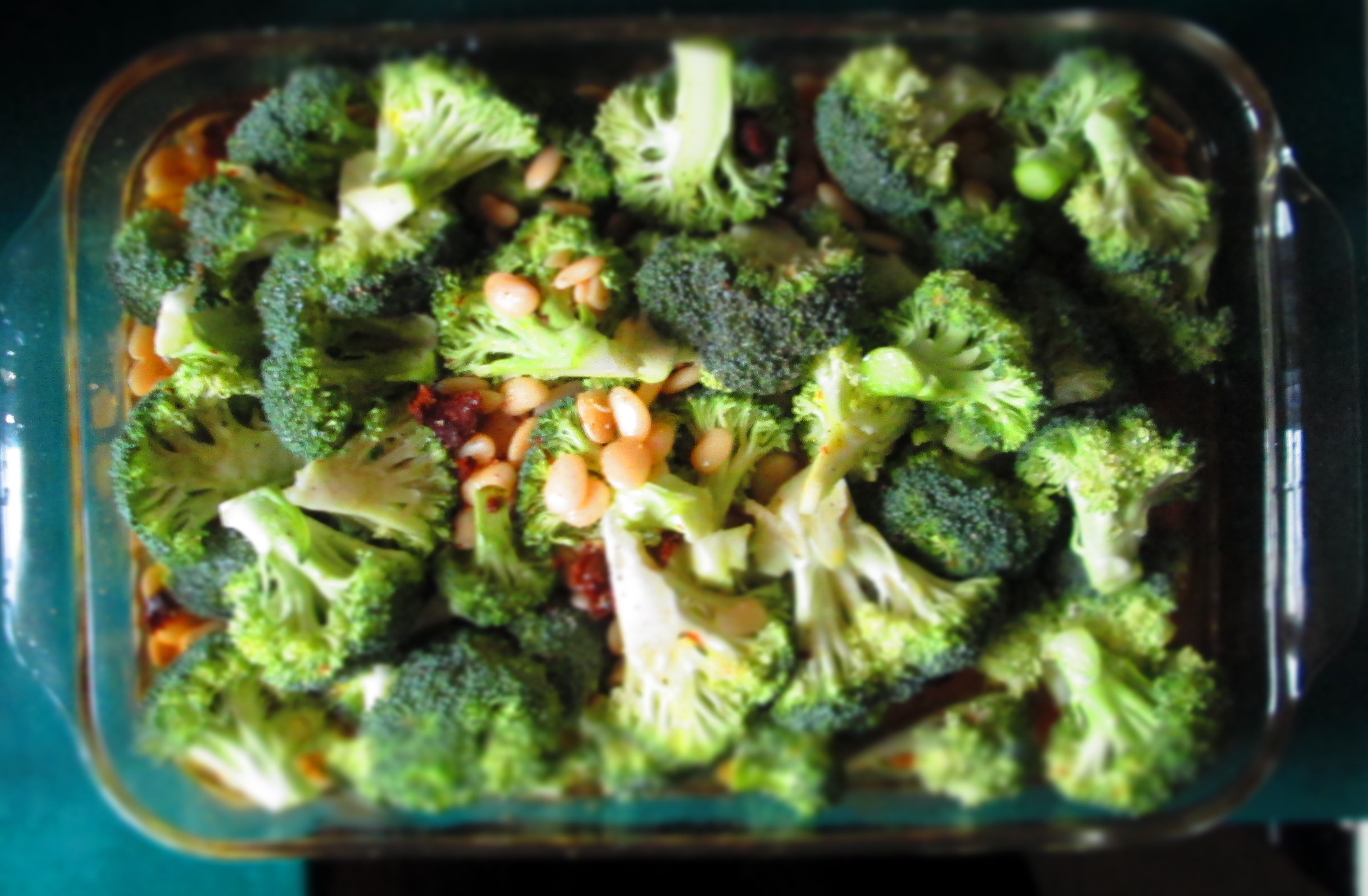 Broccoli and Beans Braised in Saffron Broth | Miz Chef