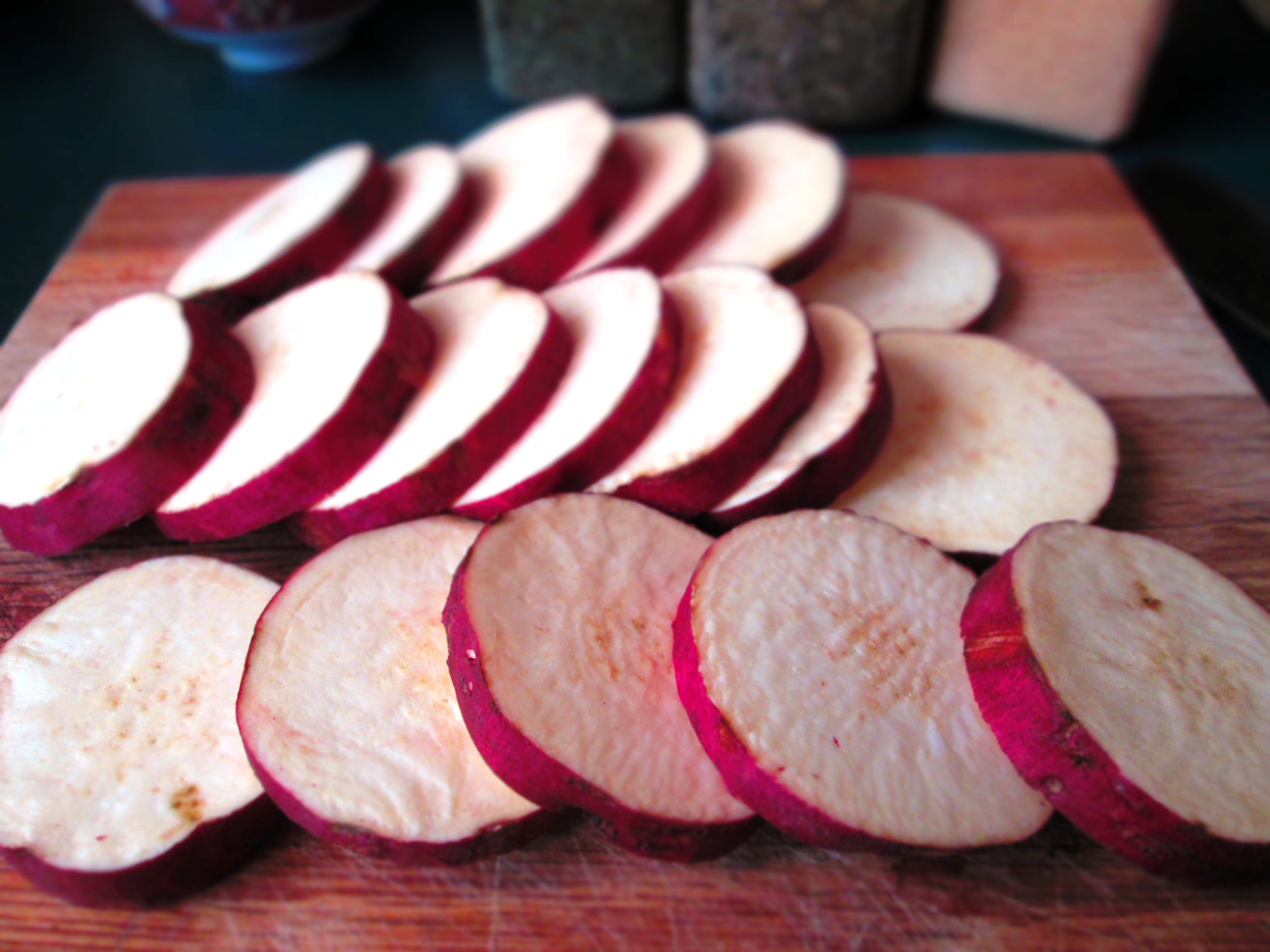 Balsamic Roasted Japanese Yams | Miz Chef